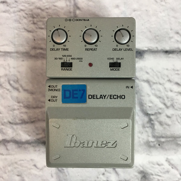 Ibanez DE7 Delay/Echo - Evolution Music