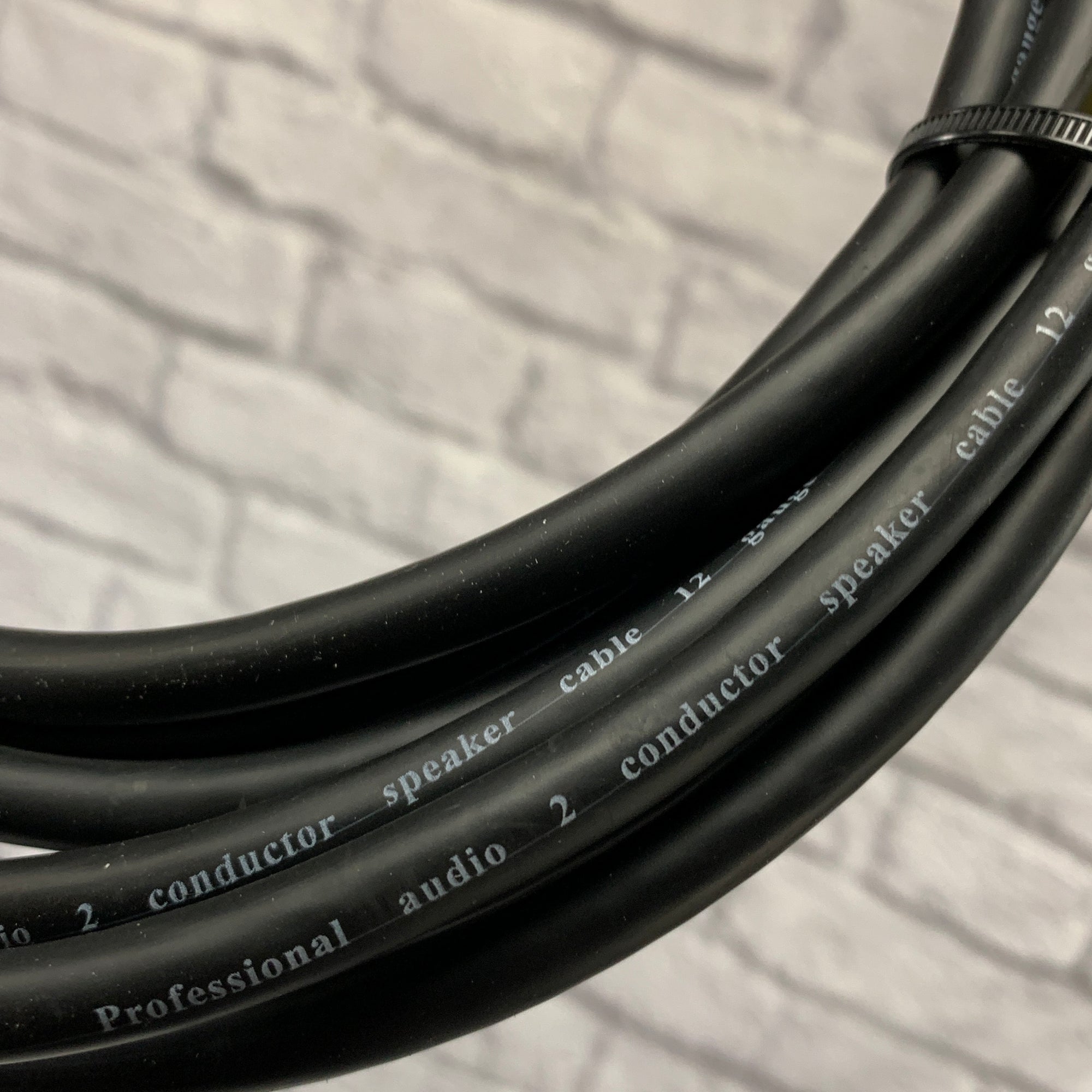 Custom 12 Gauge 15ft Speaker Cable - Evolution Music