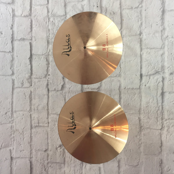 Atlas B8 14" Hi Hat Cymbals UFIF Made in Italy - Evolution Music