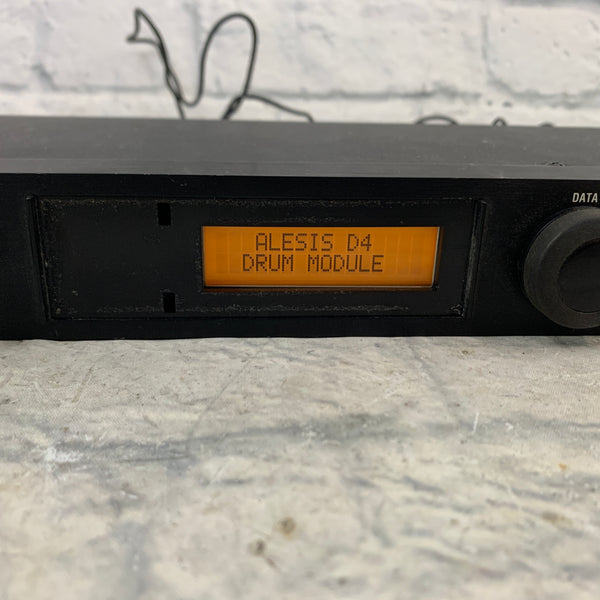 Alesis D4 Drum Module Rackmount Synth AS IS - Evolution Music