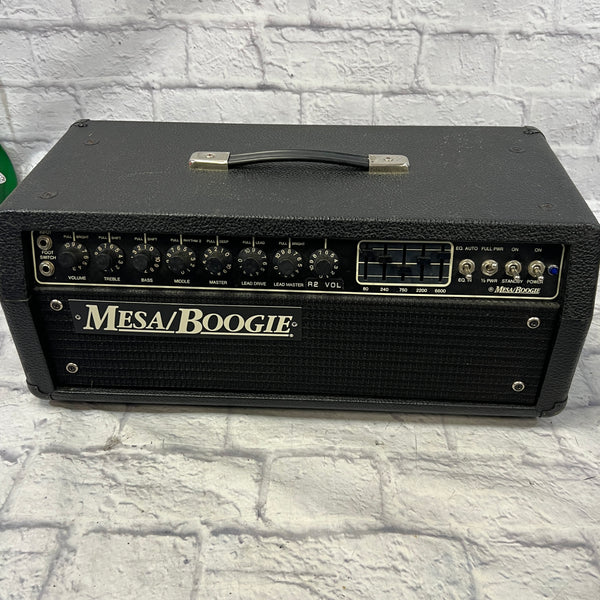 Mesa Boogie Mark 3 Simul-Class Blue Stripe Head with Footswitches ...