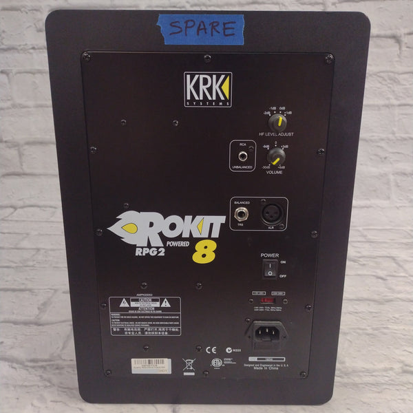 KRK Systems Rokit 8 RPG2 Single Studio Monitor - Evolution Music
