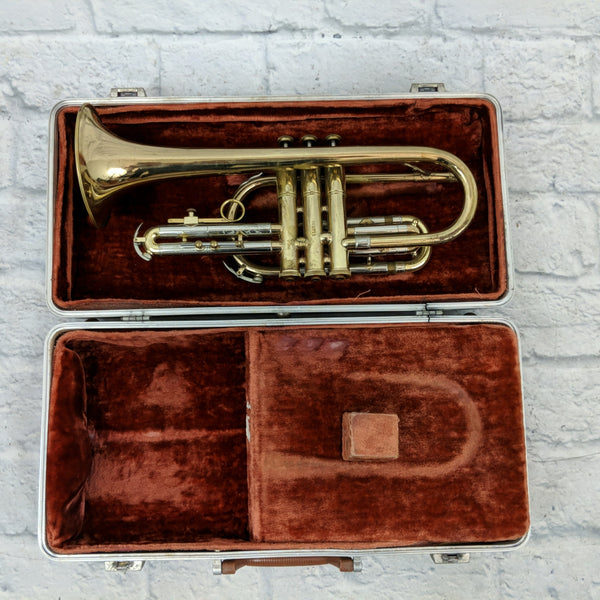 Vintage USA Reynolds Medalist Cornet with Original Case - Evolution Music