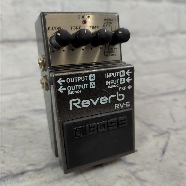 Boss RV-6 Reverb Pedal - Evolution Music