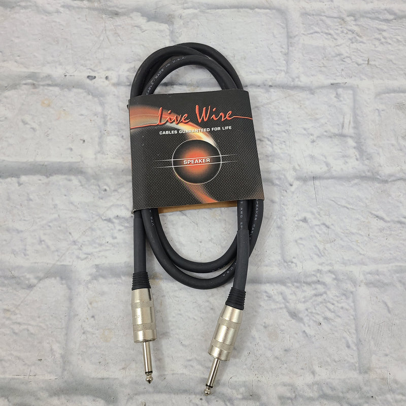 Livewire S125 12-Gauge 1/4" 5ft Speaker Cable - Evolution Music