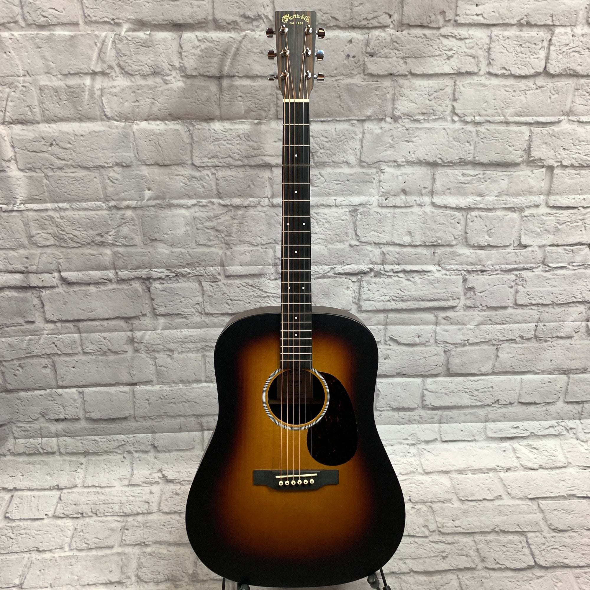 Martin DX1AE Macassar Burst Acoustic - Electric Guitar - Evolution Music