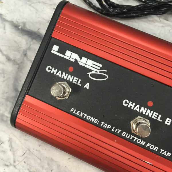 Line 6 FB4 4 Button Footswitch with cable - Evolution Music