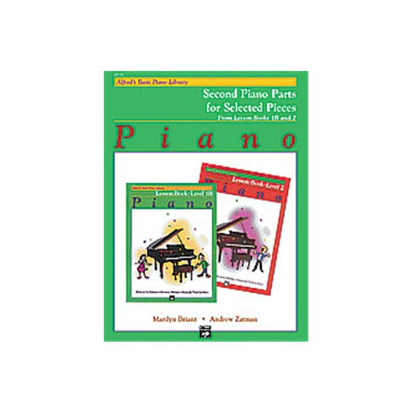 00-18120 Basic Piano Course- Lesson Book 1B & 2- Second Piano Parts ...