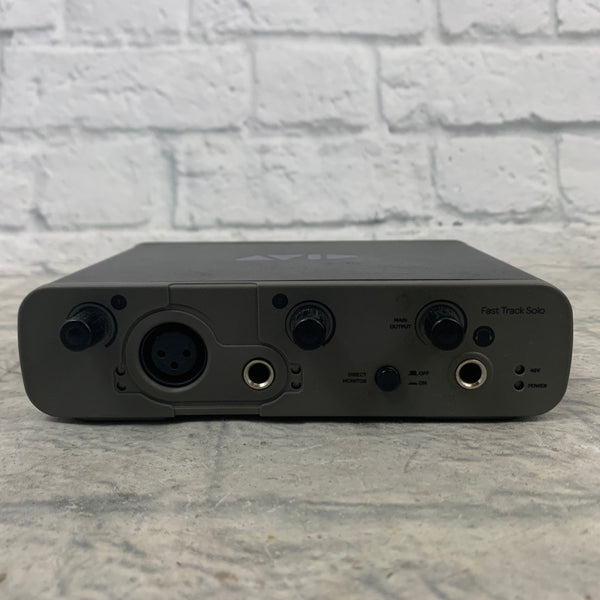 Avid Fast Track Solo Audio Interface - Evolution Music