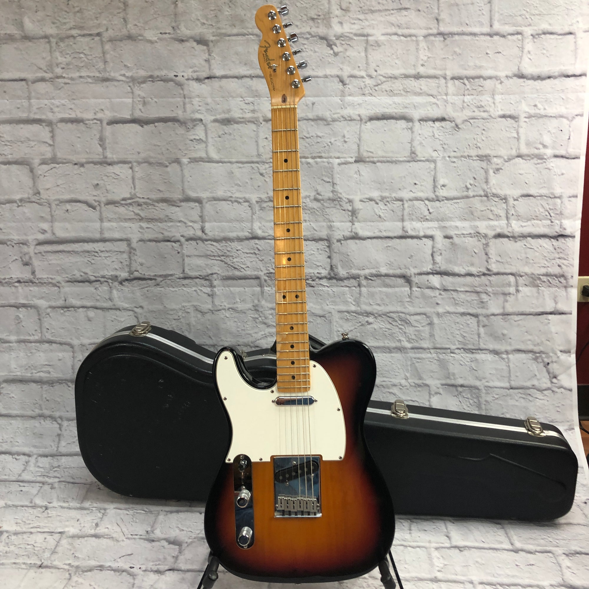 Fender Left Handed American Standard Telecaster Suburst 1997 w. Case ...