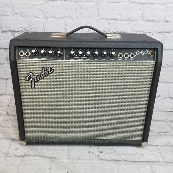 Fender Deluxe 90 2-Channel 90-Watt 1x12" Solid State Guitar Combo ...