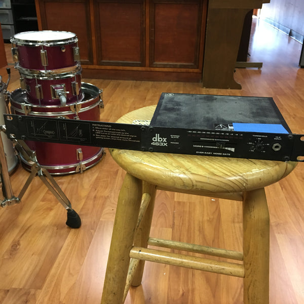 DBX 463X Noise Gate 1/2 Rack w Power Supply - Evolution Music