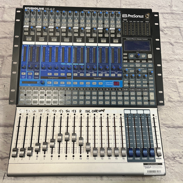 Presonus Studiolive 16.4.2 Firewire Mixer - Evolution Music