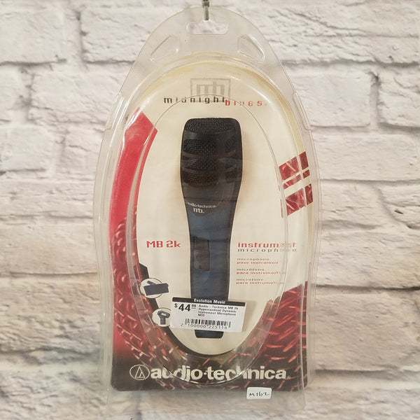 Audio-Technica MB 2k Hypercardioid Dynamic Instrument Microphone NOS - Evolution Music