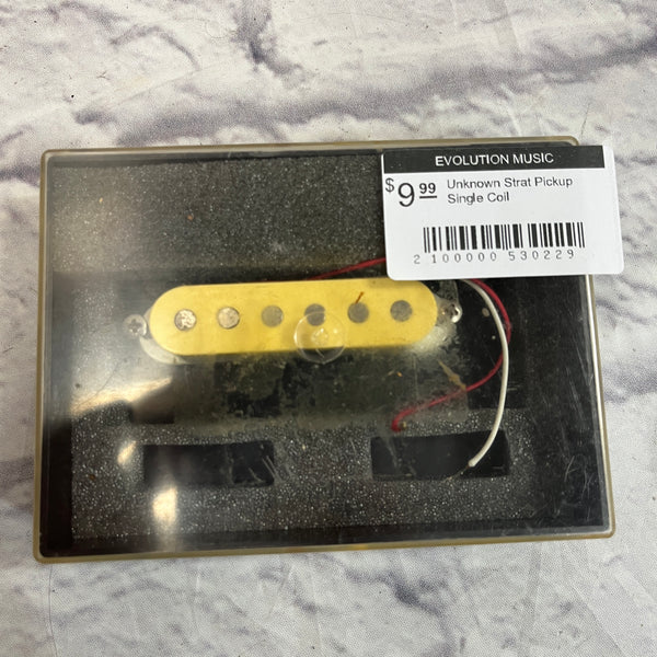 Unknown Strat Pickup Single Coil - Evolution Music