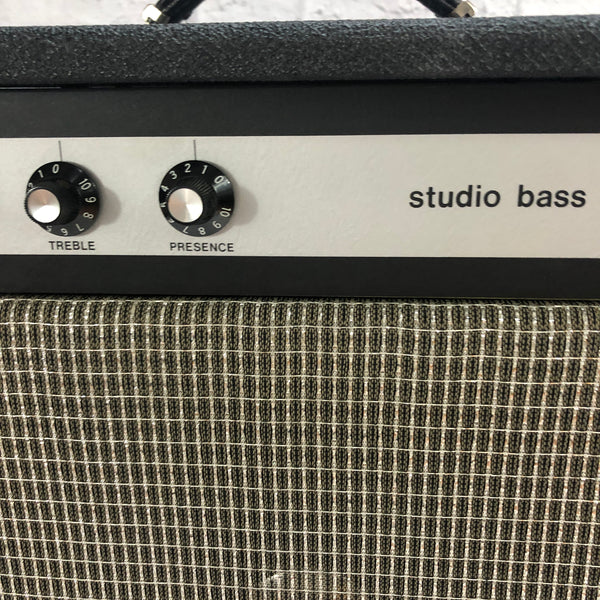 Sunn Vintage Studio Bass 1x15 Combo Amp - Evolution Music
