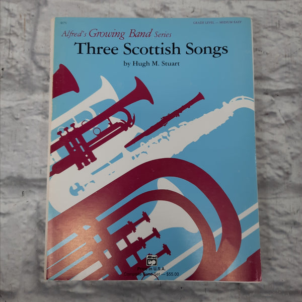 Alfred's Growing Band Series - Three Scottish/Stuart Songs Book ...