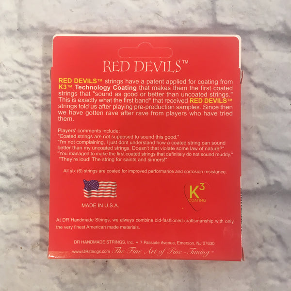 DR Strings Red Devil Medium Electric Guitar Strings 46-10 - Evolution Music