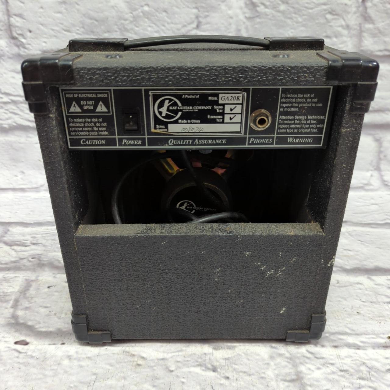 Kay GA20K Guitar Combo Amp - Evolution Music