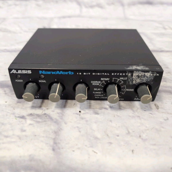 Alesis Nanoverb 18-Bit Digital Effects Processor - Evolution Music