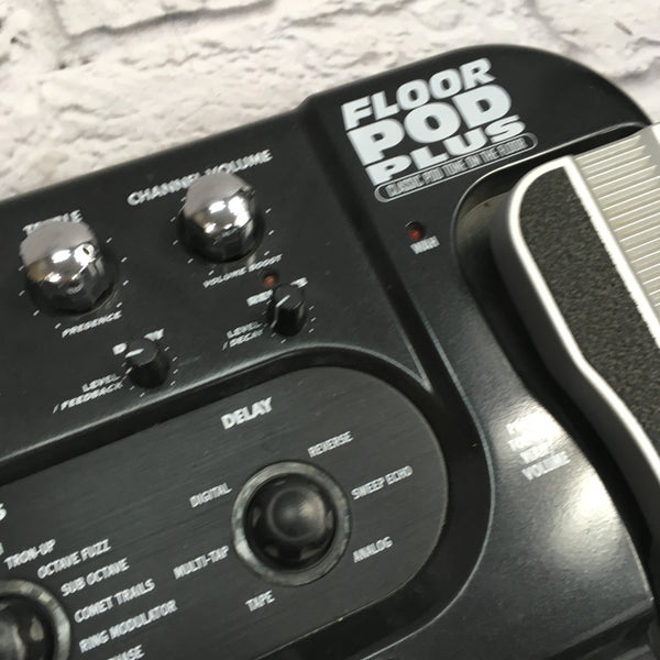Line 6 Floor Pod Plus Multi Effect Pedal - Evolution Music