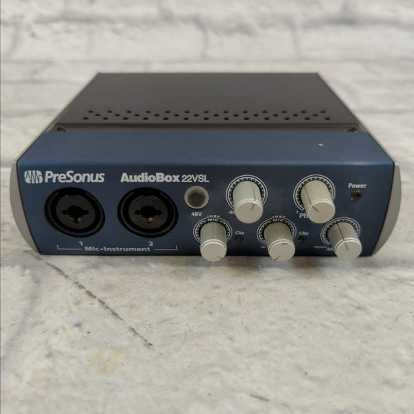 Presonus Audiobox 22VSL Audio Interface - Evolution Music