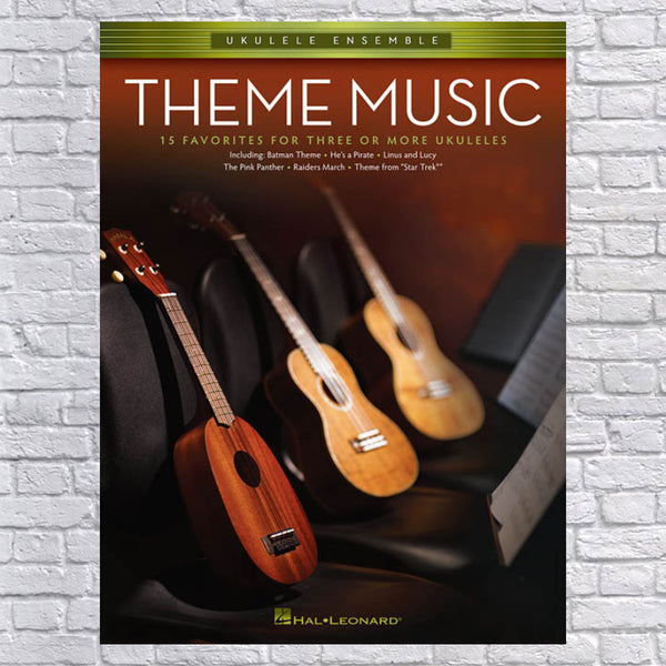 Ukulele Ensemble Theme Music Book - Evolution Music