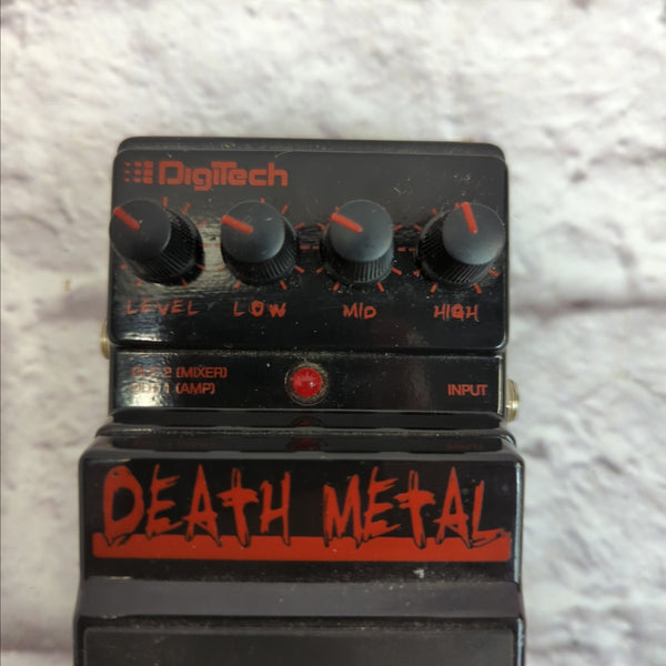 Digitech Death Metal Distortion Pedal - Evolution Music
