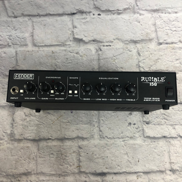 Fender Rumble 150 Bass Amp Head - Evolution Music