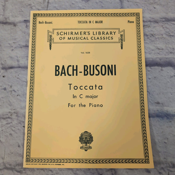 Schirmer's Library Bach-Busoni: Toccata in C Major - Evolution Music