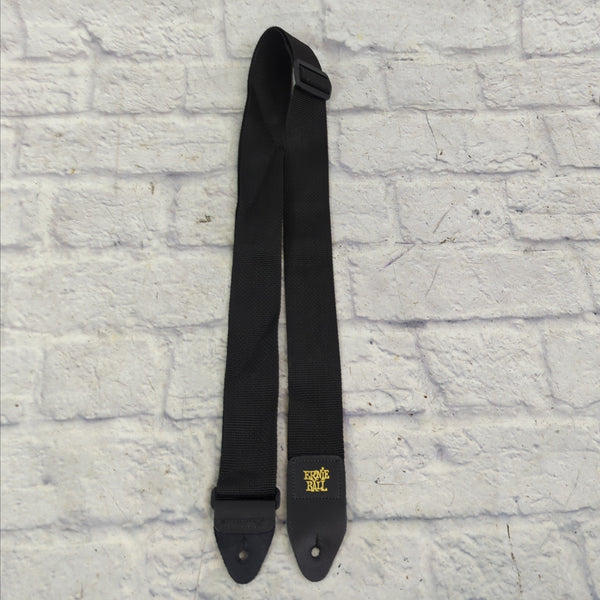Ernie Ball Black Polypro Guitar Strap - Evolution Music