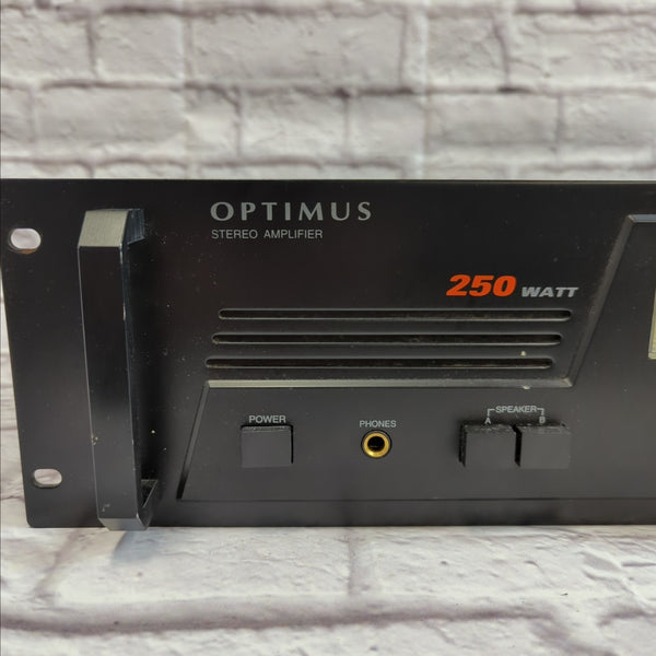 Optimus MPA-250 Power Amp - Evolution Music