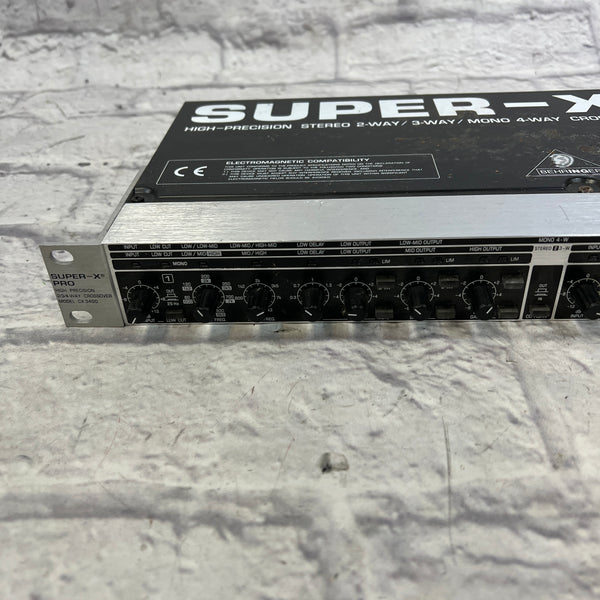 Behringer CX3400 Super X Pro Rack Crossover - Evolution Music
