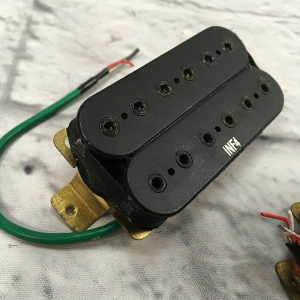 Ibanez INF3 INF4 Electric Guitar Humbucker Pickup Pair - Evolution Music