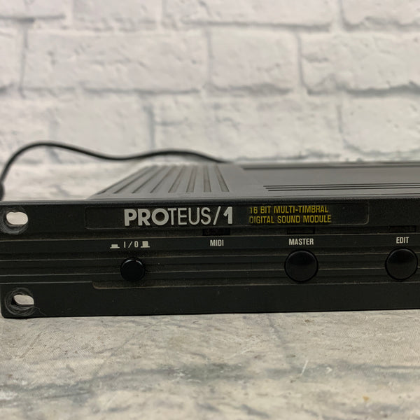 E-Mu Proteus 1 One Rackmount Synth 16-Bit Multi-Timbral Digital 1989 ...