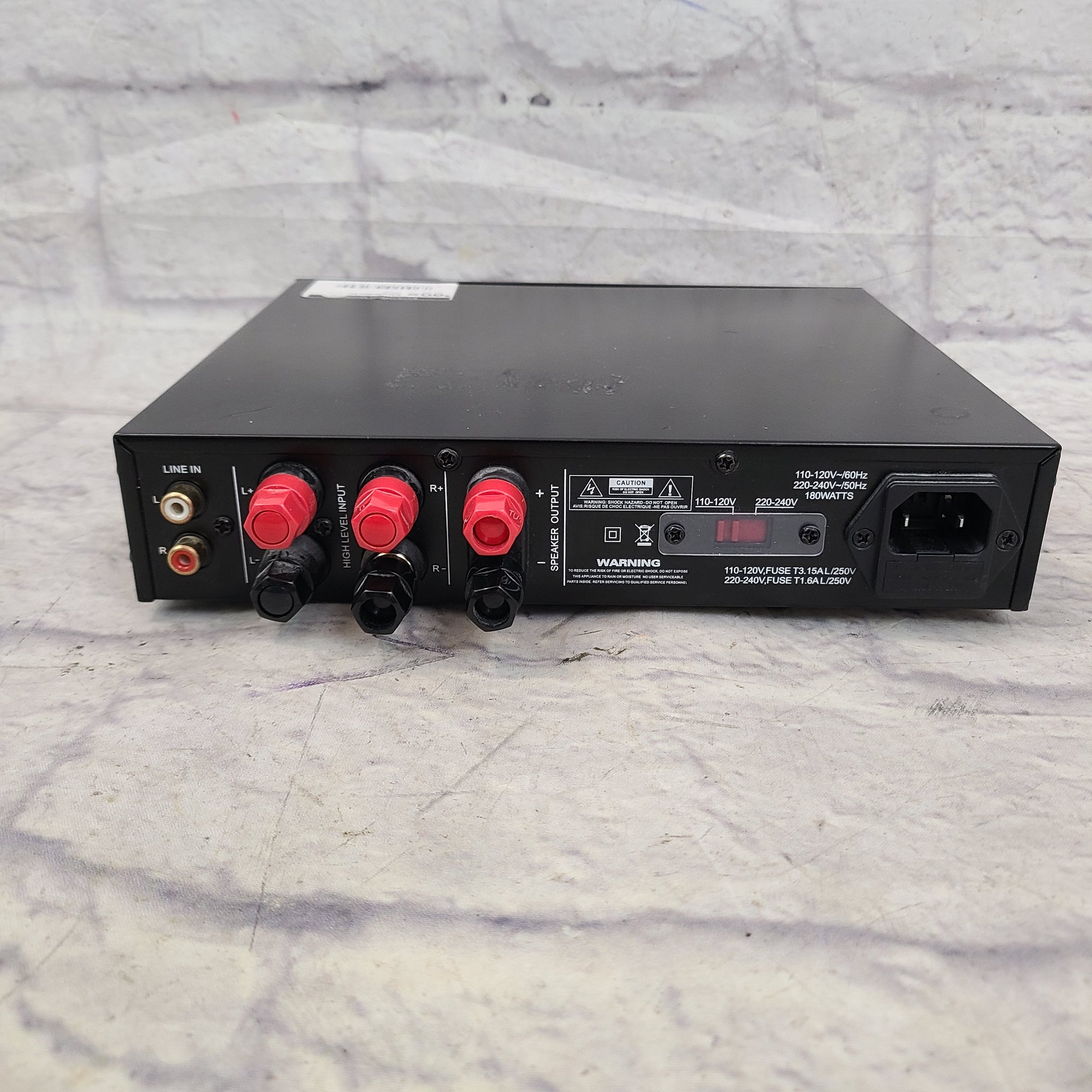 Earthquake Music Xj300r Subwoofer Amplifier - Evolution Music
