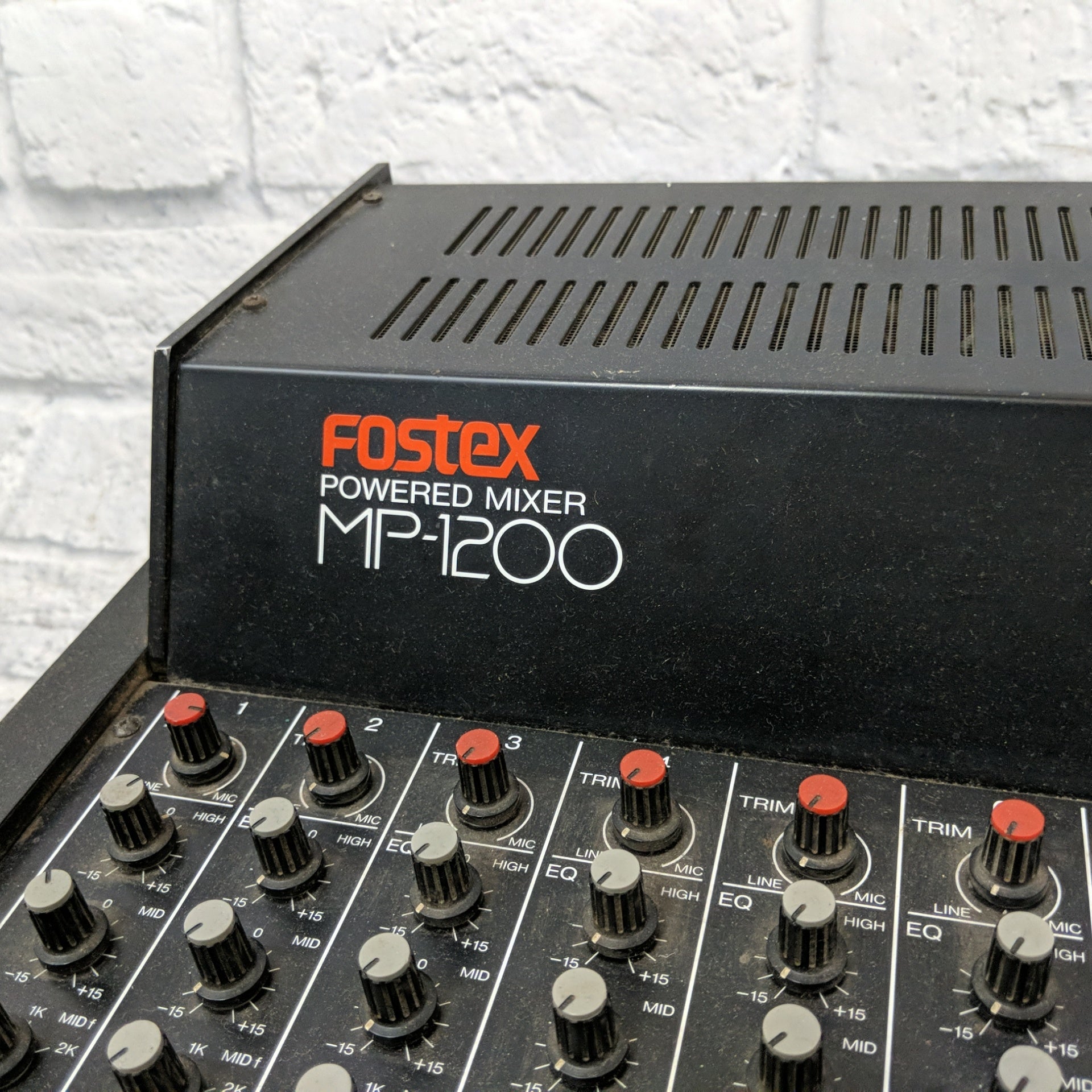 Vintage Fostex MP-1200 Powered Mixer - Evolution Music