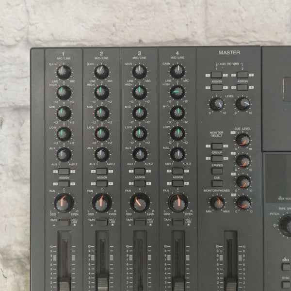 Yamaha MT4X Multitrack Cassette Recorder 1990s - Black - Evolution Music