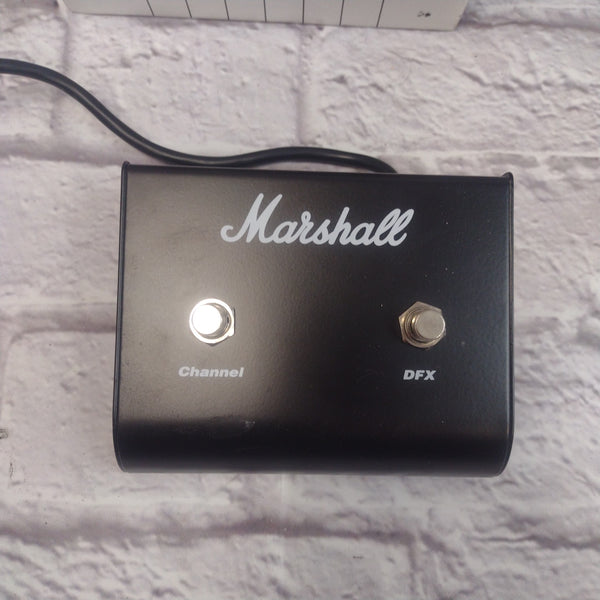 Marshall 2 Button Footswitch Channel DFX - Evolution Music