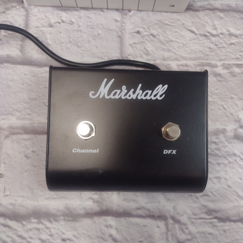 Marshall 2 Button Footswitch Channel DFX - Evolution Music