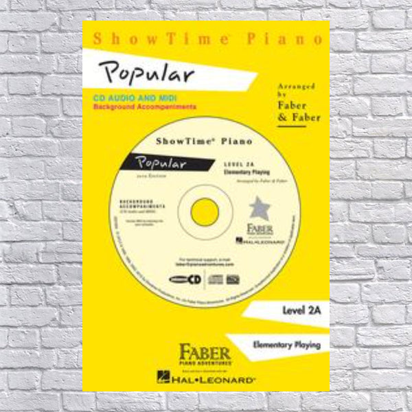 Showtime Piano Popular CD Level 2A - Evolution Music