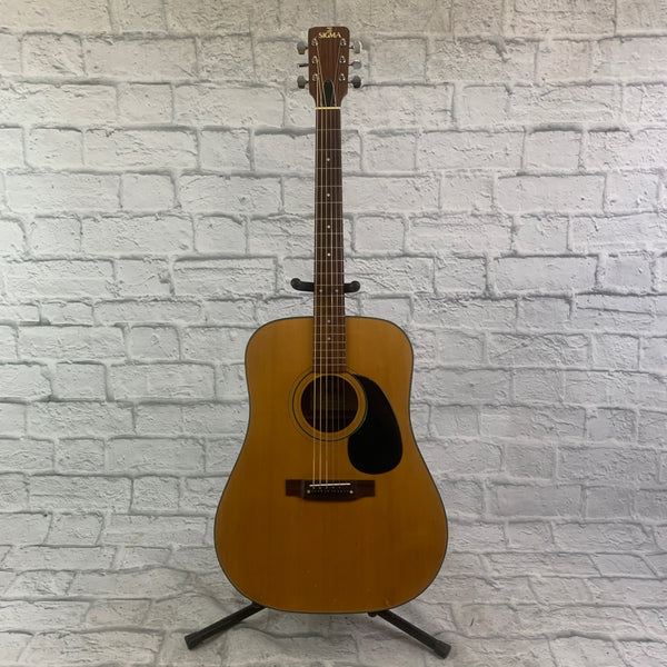 MIJ 1970s Sigma (Martin) DM-5 Acoustic Guitar - Evolution Music