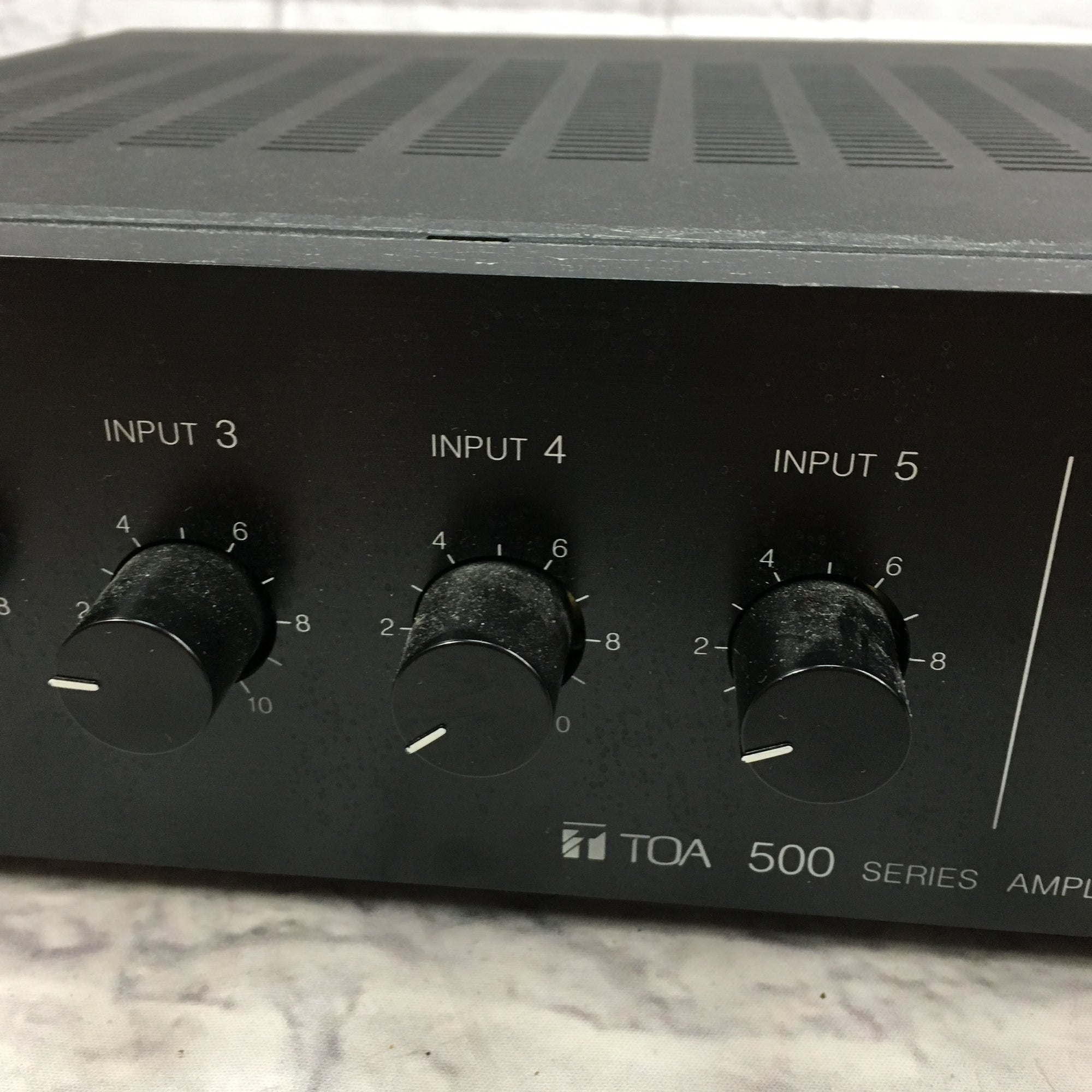 TOA A506A Powered 5 Channel Mixer - Evolution Music