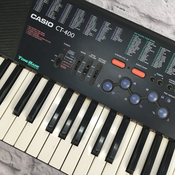 Casio CT400 49 Key Electronic Keyboard - Evolution Music