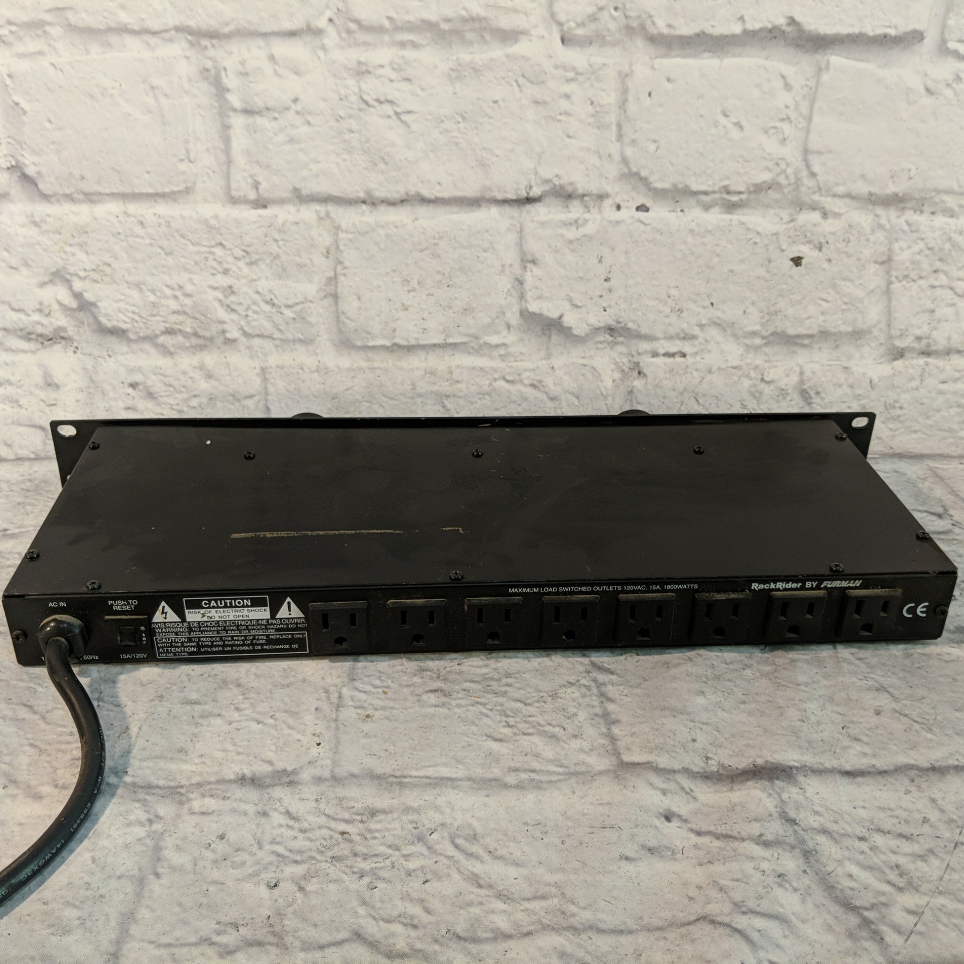 Rack Rider RR-15 Power Conditioner - Evolution Music