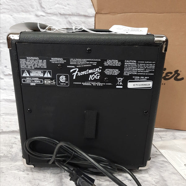 Squier Frontman 10G Guitar Combo Amp (new in box) - Evolution Music