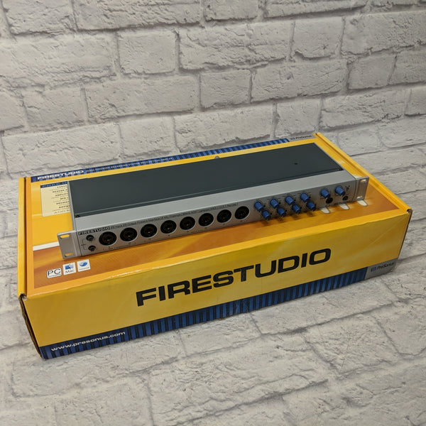 Presonus Firestudio 26x26 Firewire Recording System with Optical ADAT - Evolution Music
