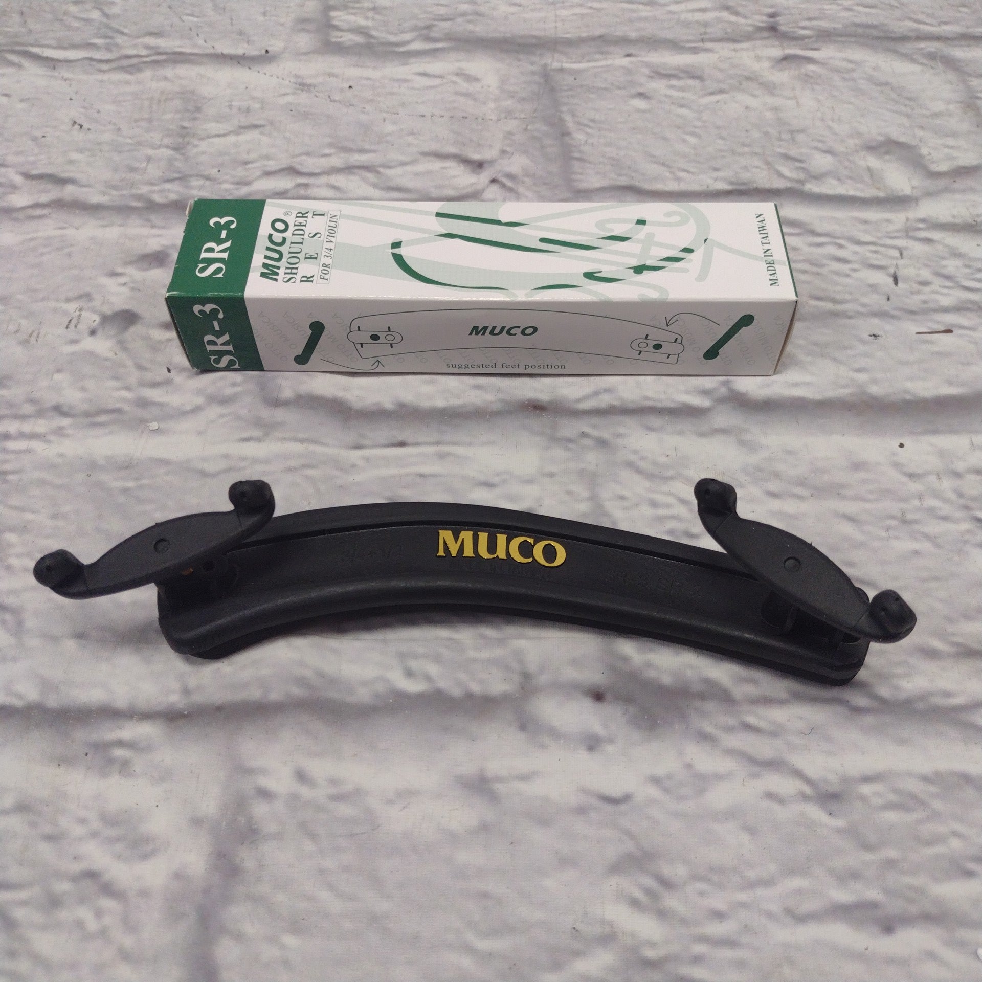 Muco SR-3 Violin Shoulder Rest 3/4 Size - Evolution Music