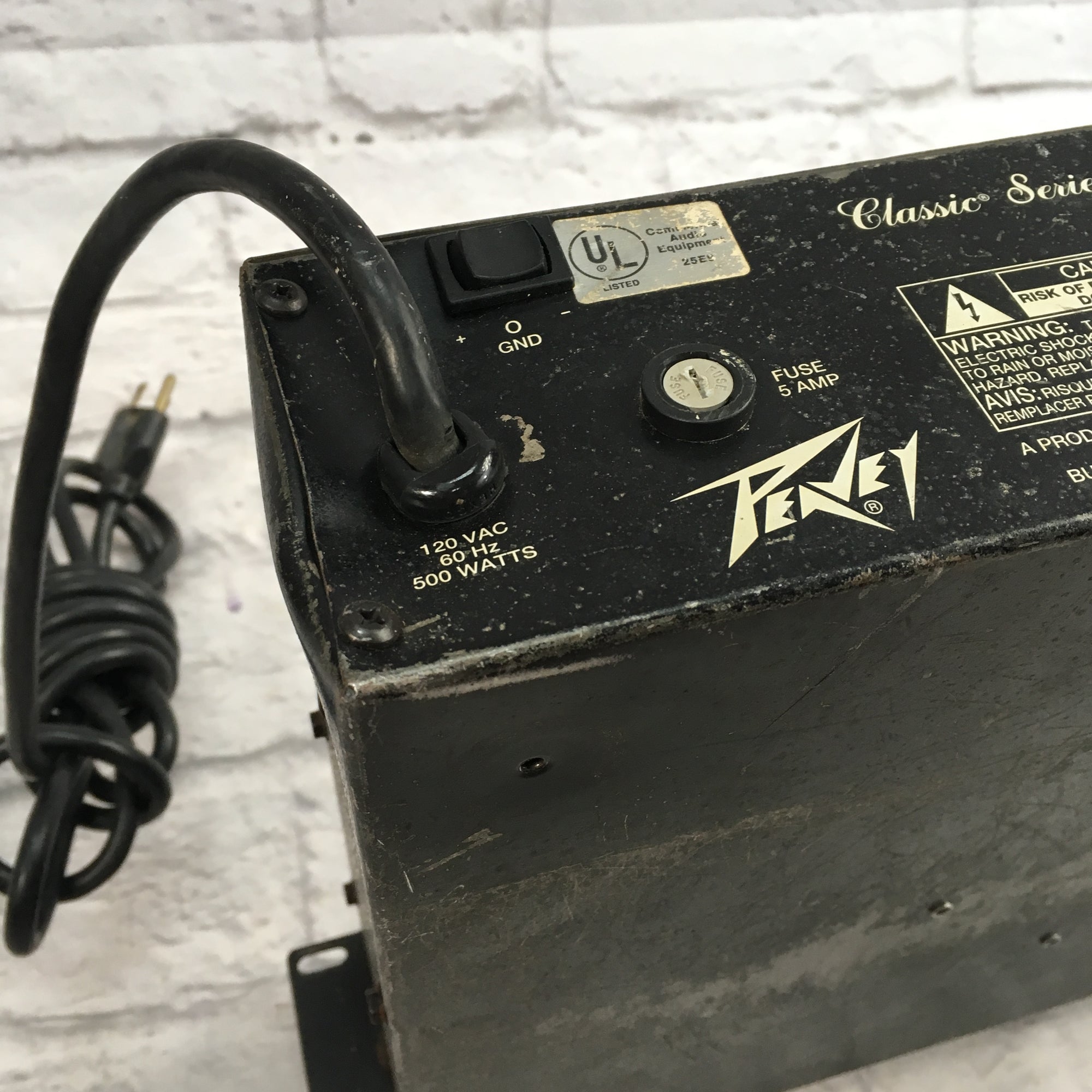 Peavey Classic Series Stereo Tube Power Amp - Evolution Music