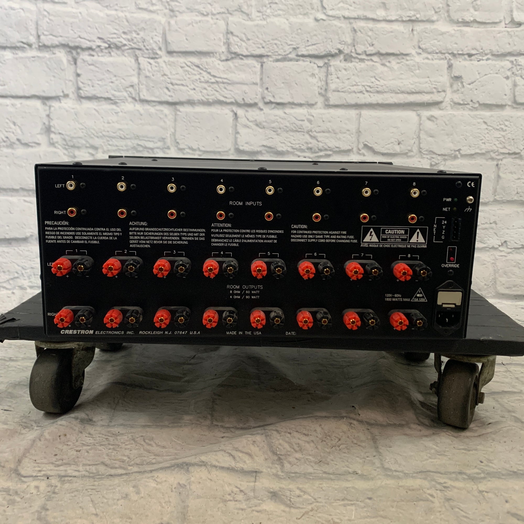 Crestron CNAMPX-16x60 Professional Audio Amplifier 16 Channel 60 Watt ...